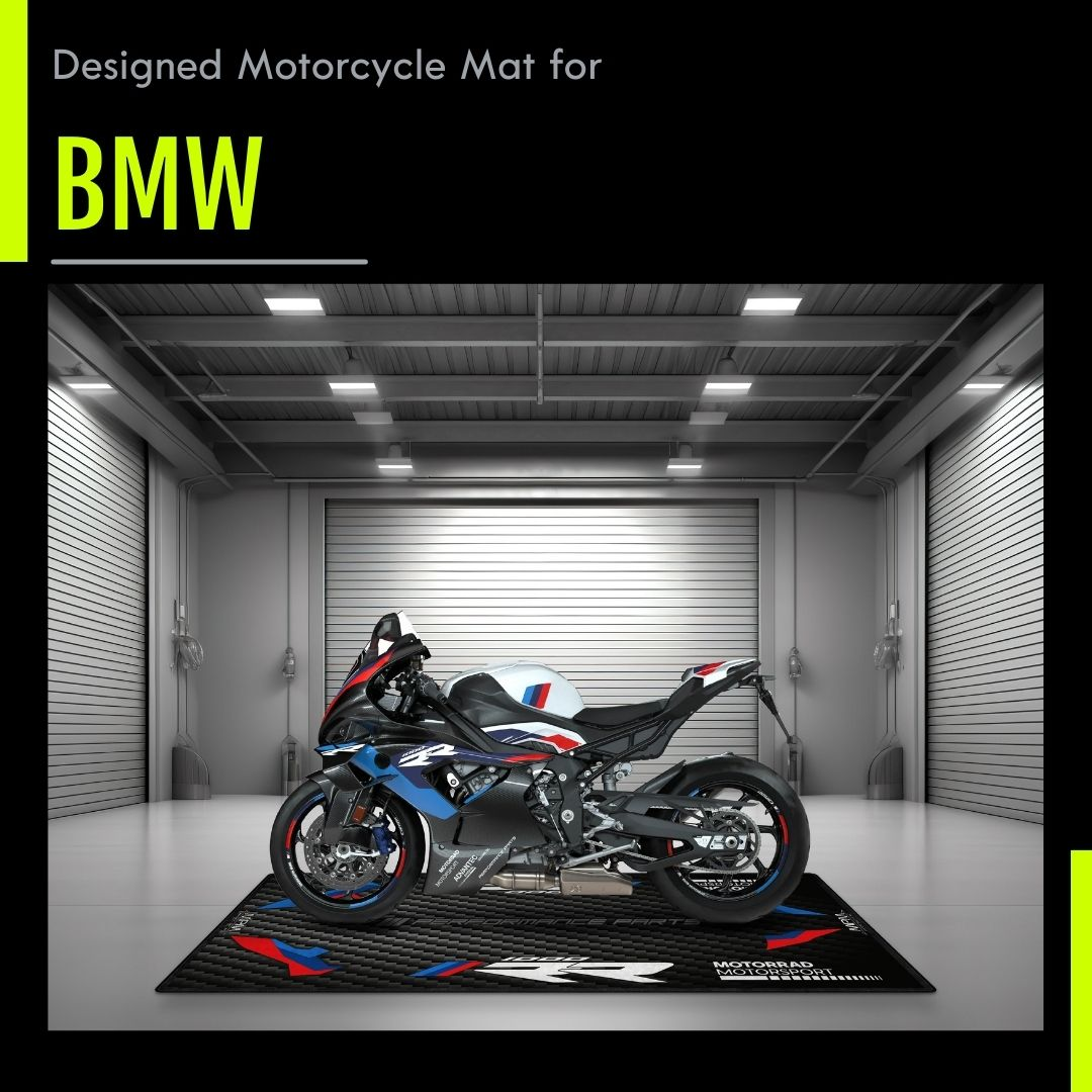 BMW Motorcycle Mat - 10% OFF - Personalized Garage Floor Mat – MPM ...