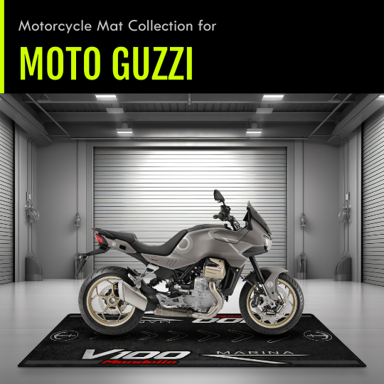 Shop Online ersonalized Garage Mats for Moto Guzzi – MPM Motorcycle Mat
