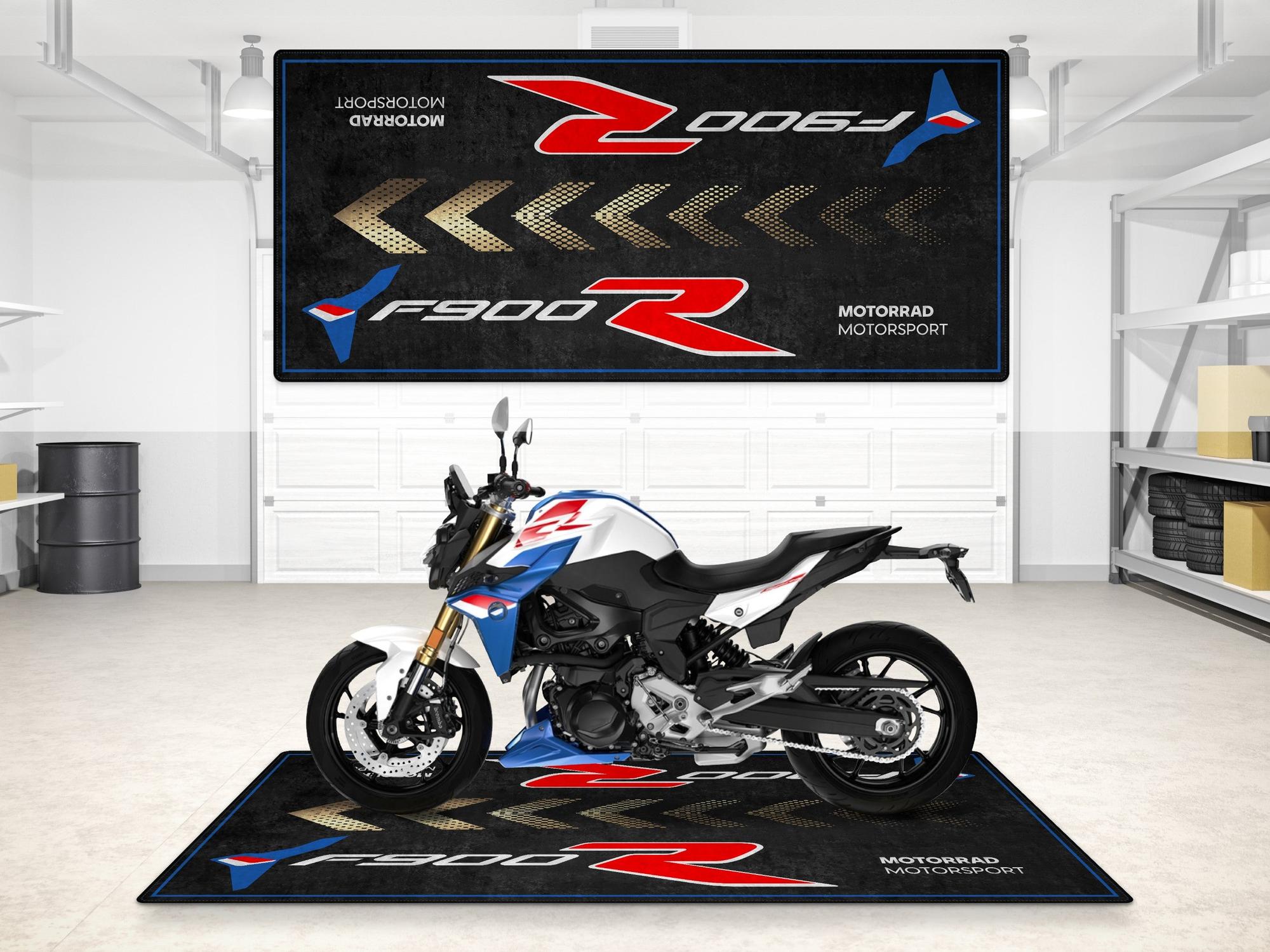 Designed Pit Mat for BMW F900 R Motorcycle - MM7286 – MPM Motorcycle Mat