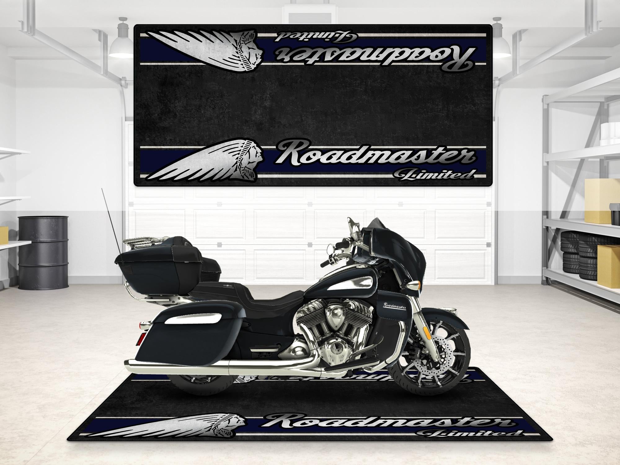 MPM Motorcycle Mat for Indian Roadmaster Limited - MM7336